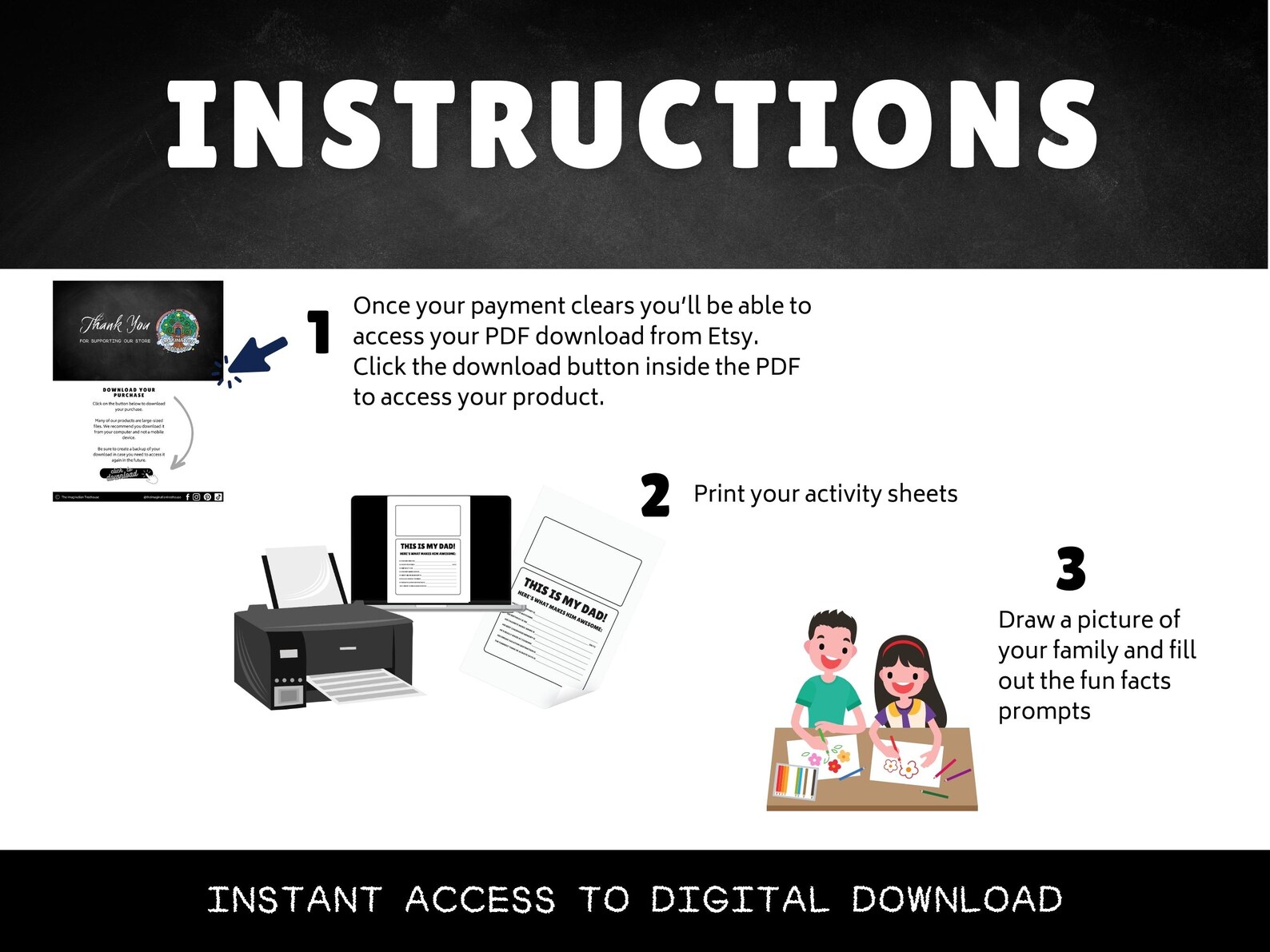 Family Activity Worksheet: Get to Know My Family (digital Download) - Etsy