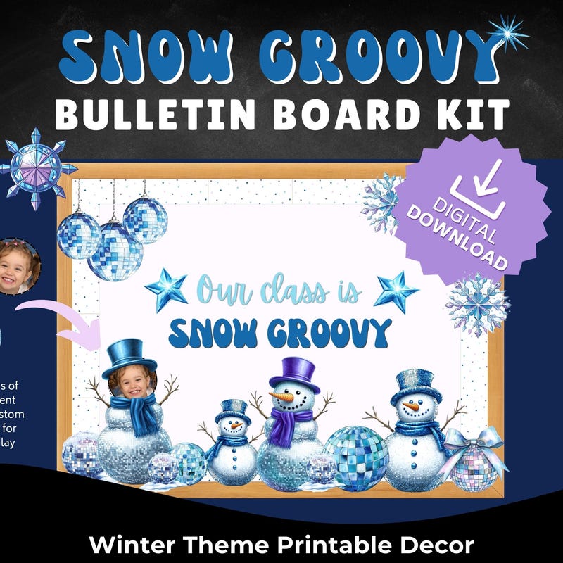 Snowmen Bulletin Boards - Etsy