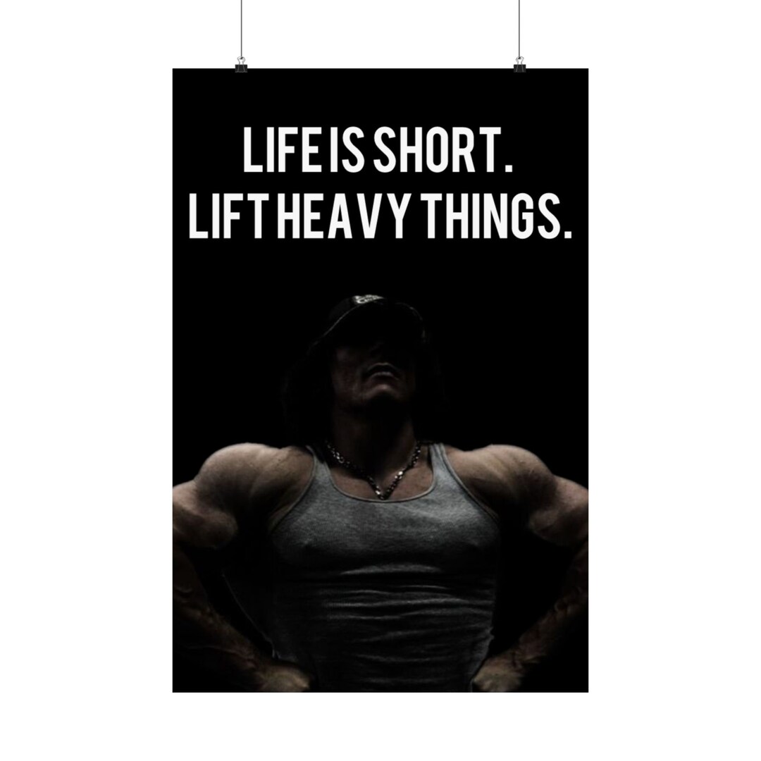 Matte Vertical Posters Sulek Gym Poster - Etsy