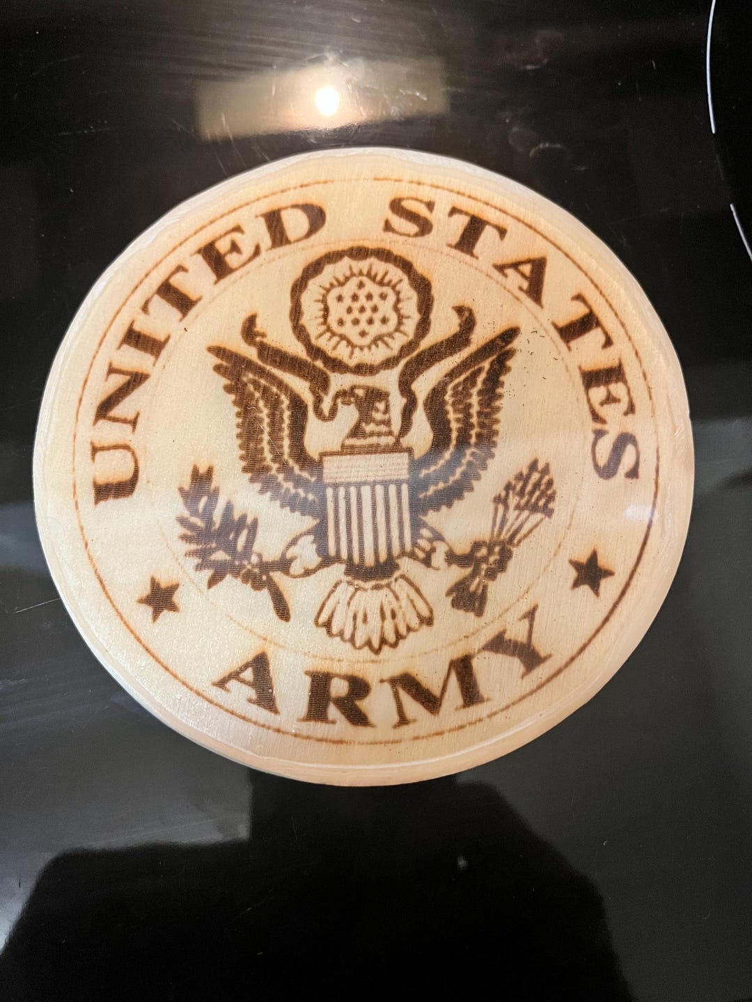 United States Army Coaster - Etsy