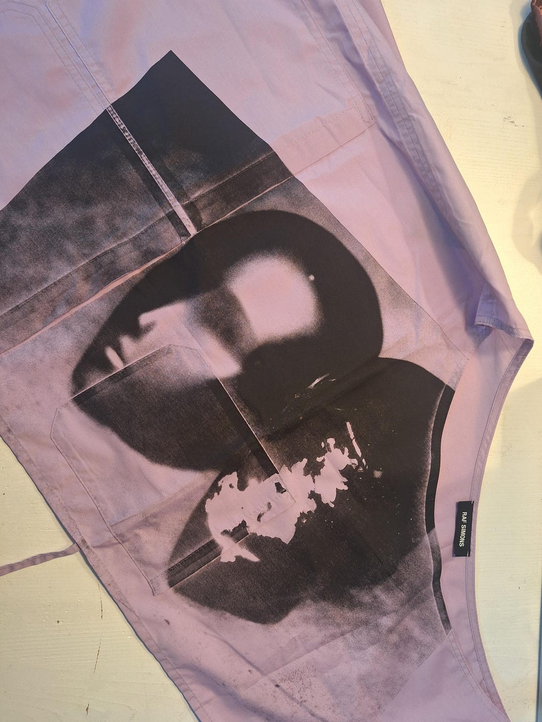 Raf Simons 3-delig Pak Mooie Prints Wikkelrok Plus Sarong Met Riem ...