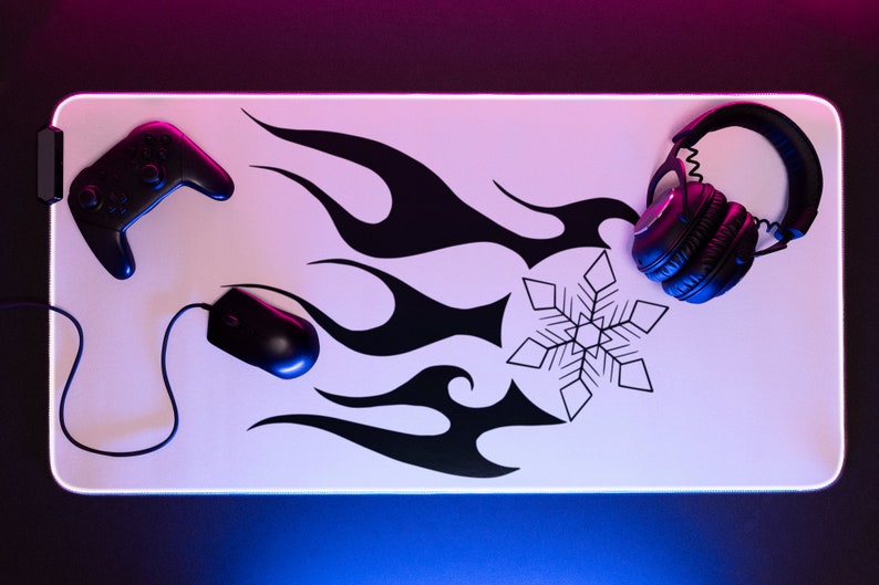 Flaming Snowflake Digital Download Design Tattoo Decal Sticker Art ...