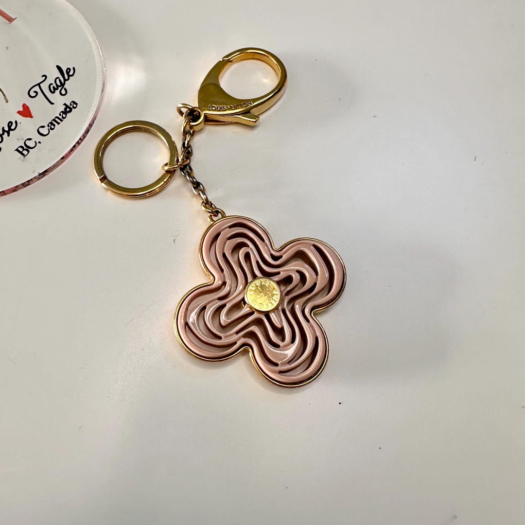 Louis Vuitton Flower Bag Charm / Keychain - Etsy
