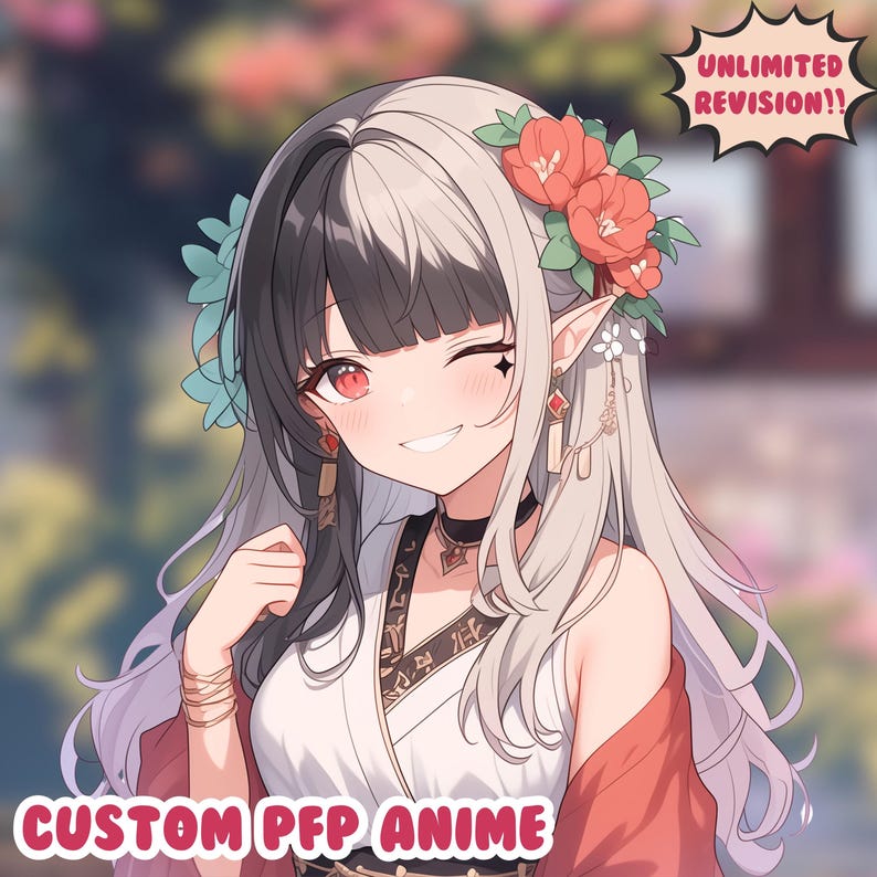 CUSTOM PFP Pfp Commission Profile Picture Original Character Anime ...