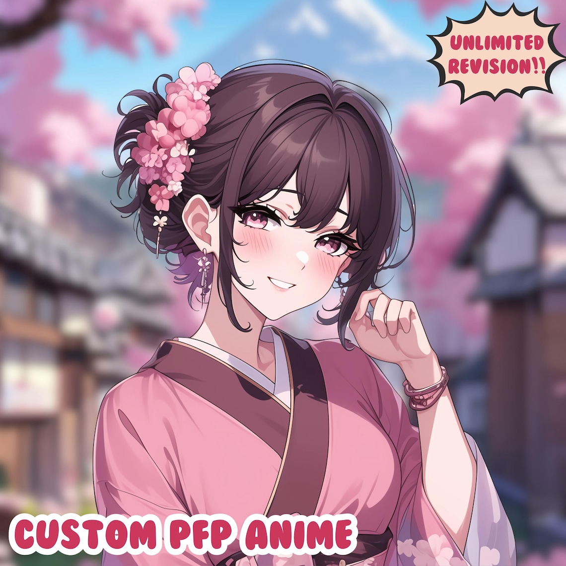 CUSTOM PFP Pfp Commission Profile Picture Original Character Anime ...