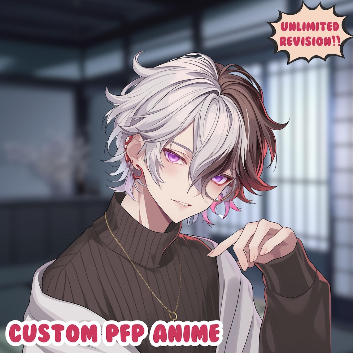 CUSTOM PFP Pfp Commission Profile Picture Original Character Anime ...