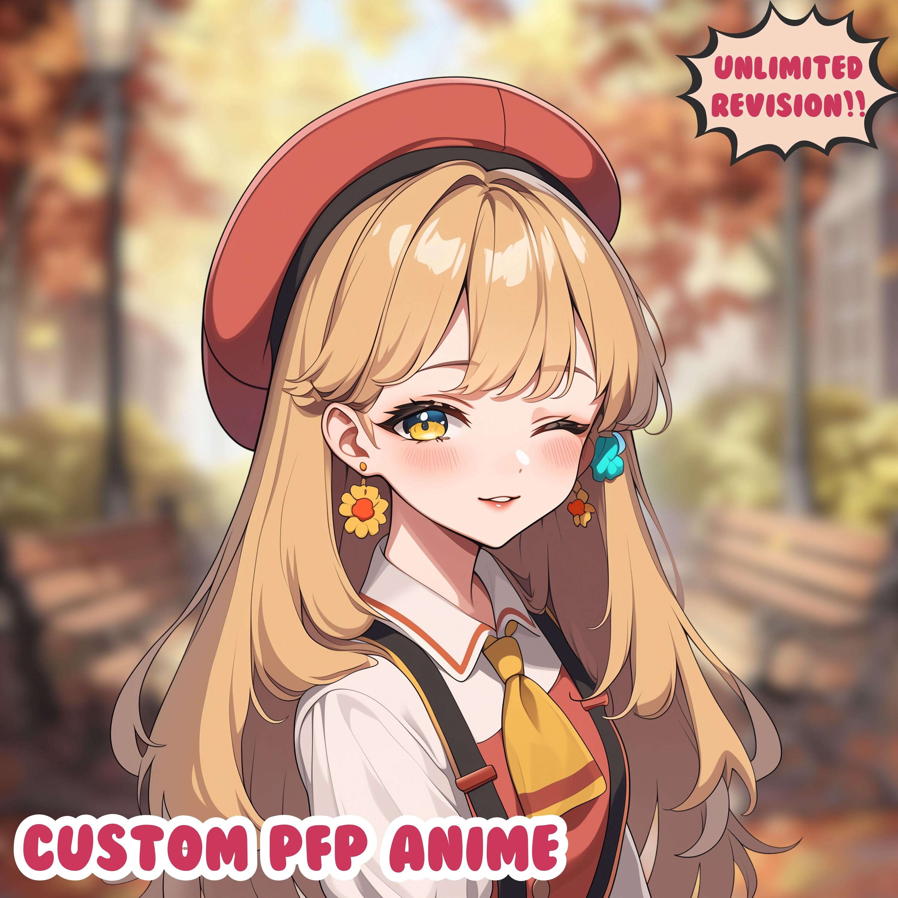 CUSTOM PFP Pfp Commission Profile Picture Original Character Anime ...
