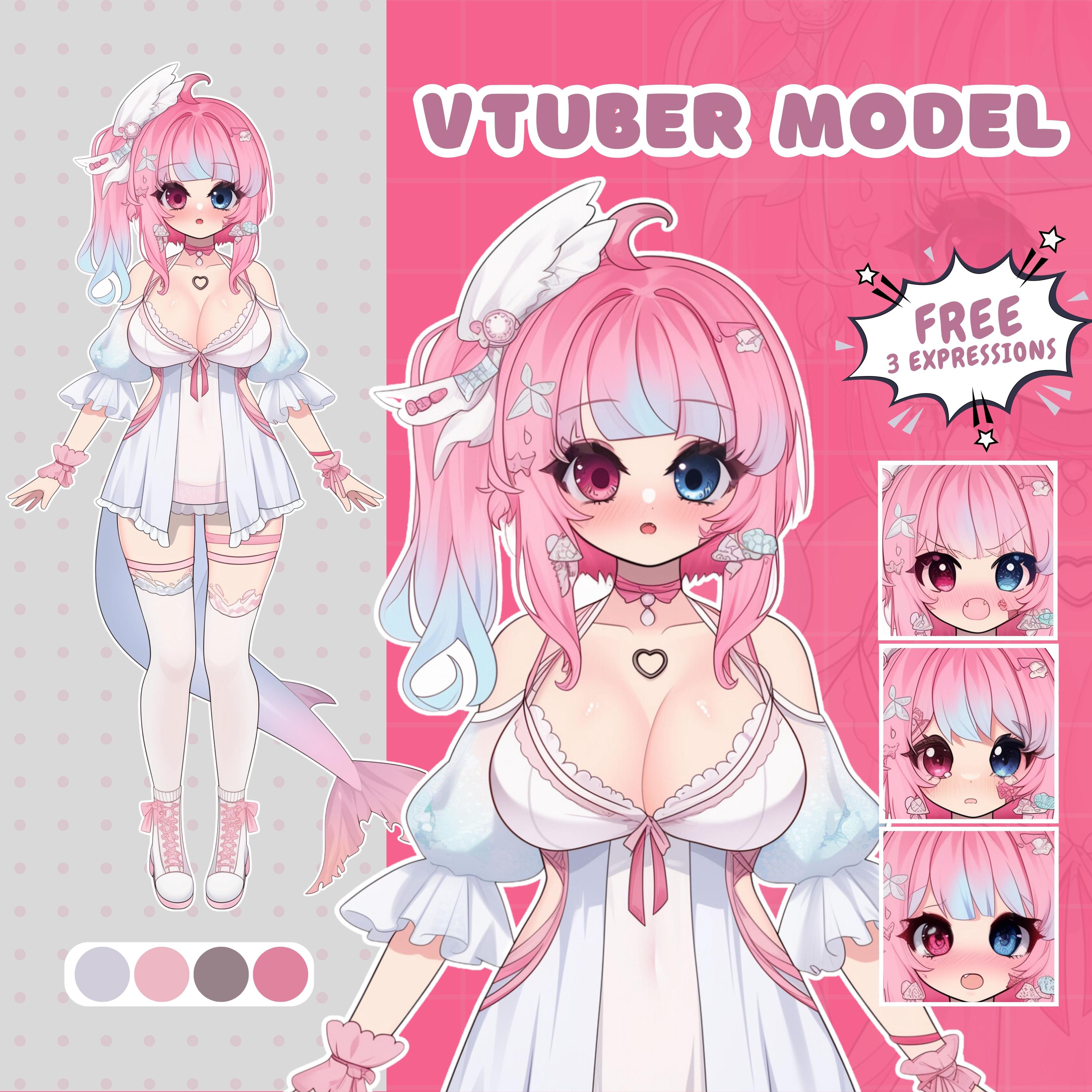 CUSTOM Live2d Vtuber Commission Live2d Model Live2d Vtuber Pngtuber Vtuber Rigging Vtuber Model ...
