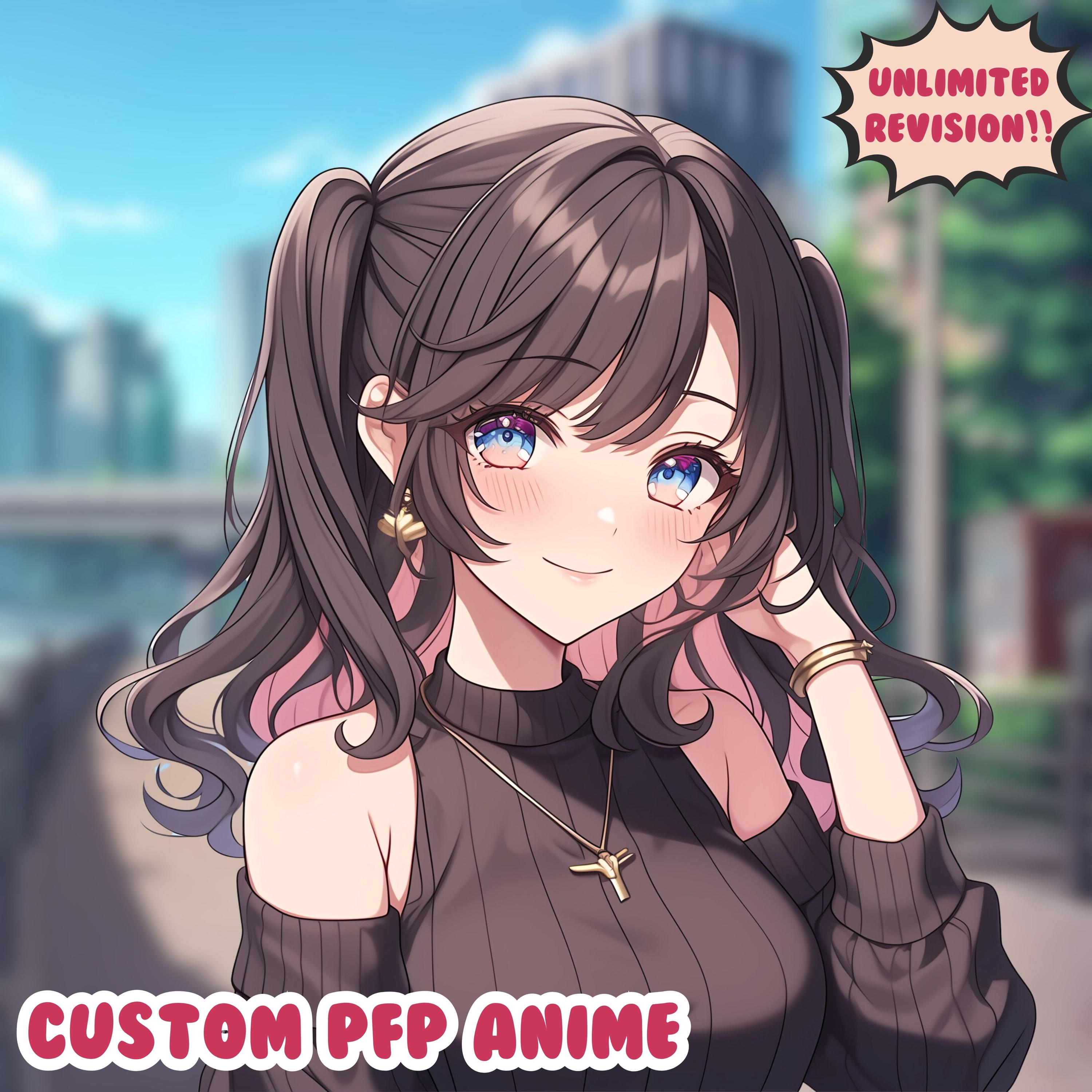 CUSTOM PFP Pfp Commission Profile Picture Original Character Anime ...