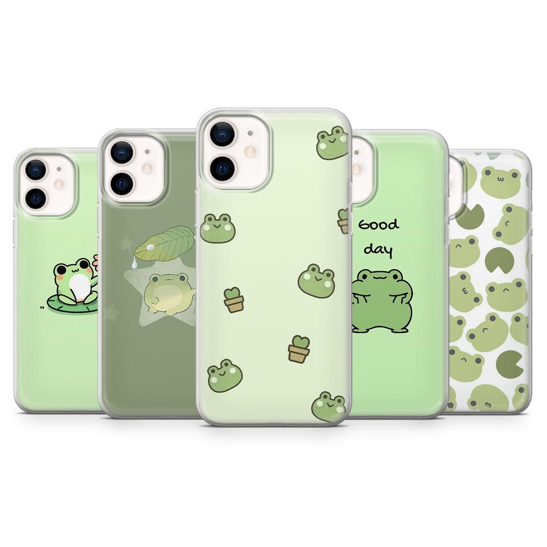 Frog Phone Case Cool Wildlife Froggy for iPhone 16, 15, 14, 13, 12, 11 ...