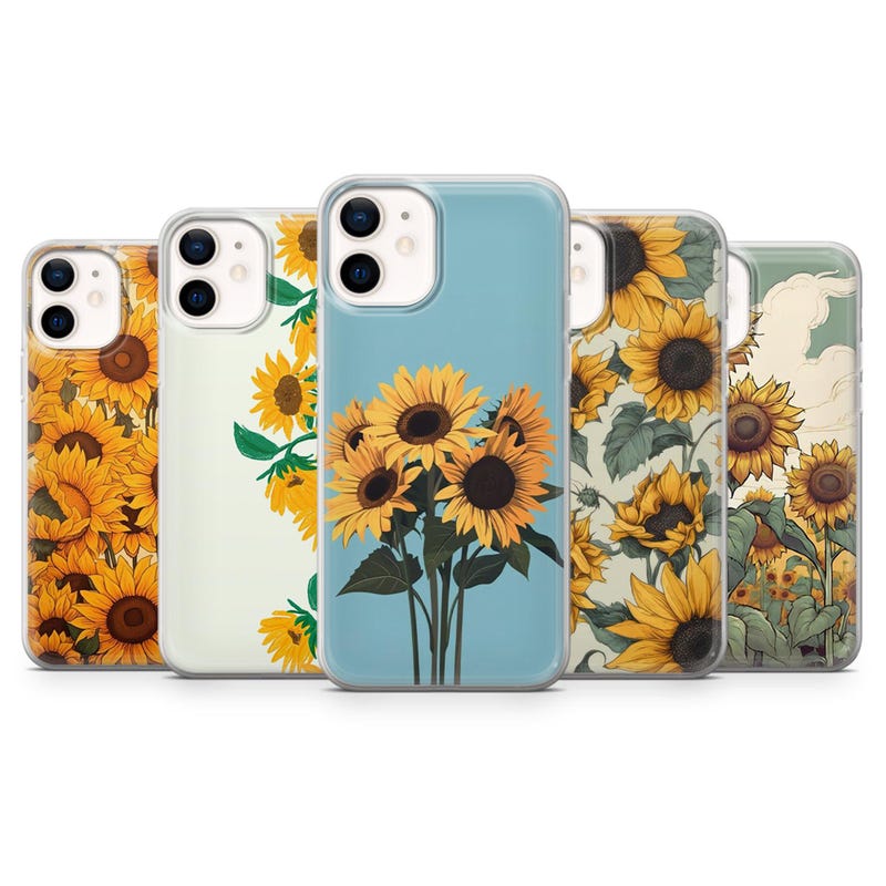 Sunflower Phone Case - Etsy
