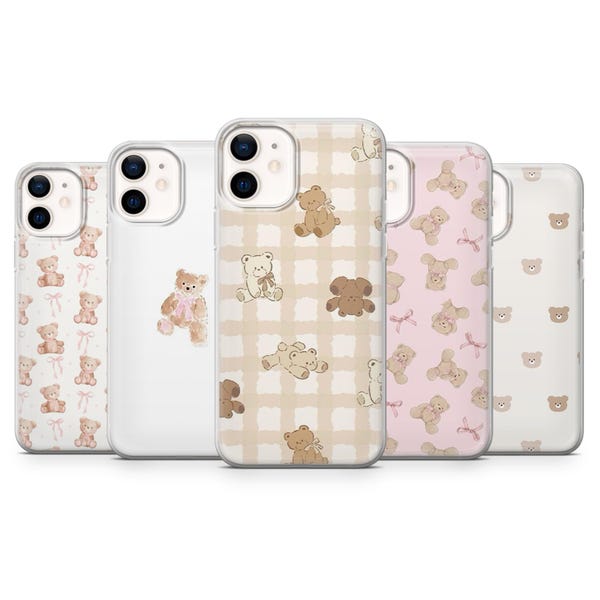 iPhone Teddy Bear Case - Etsy