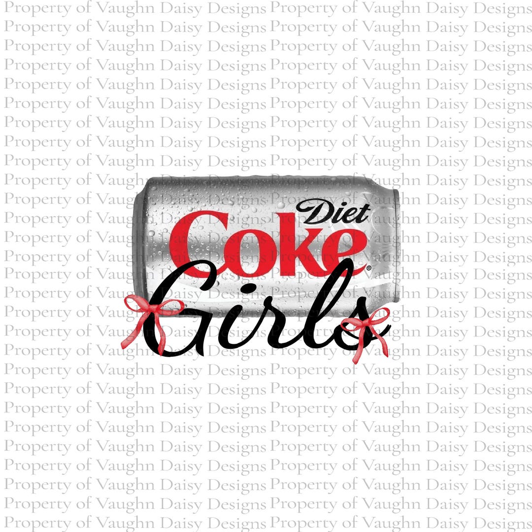 Diet Coke Girls PNG | Cute Digital Download | Diet Coke Graphic Art ...