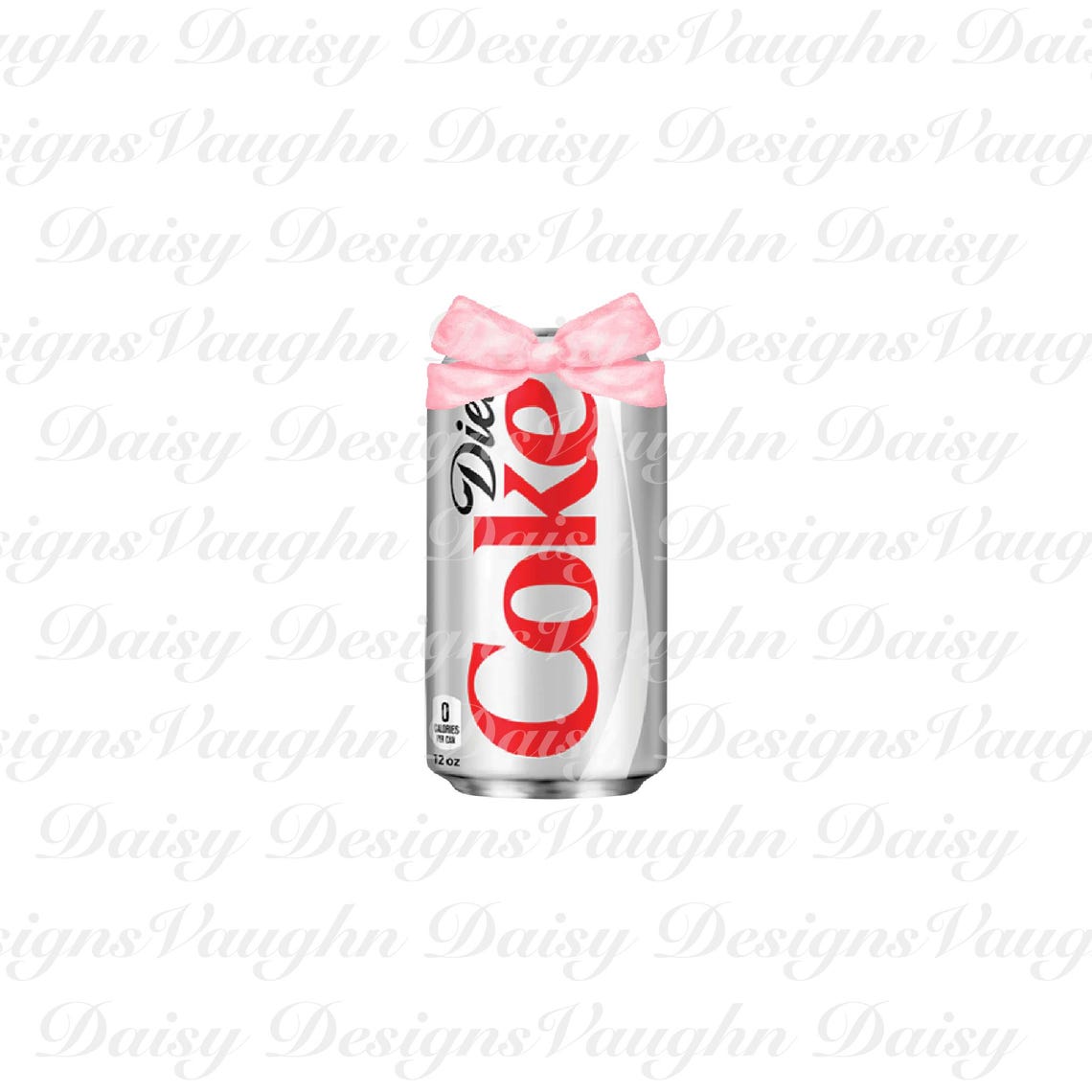 Diet Coke Can With Bow PNG | Cute Digital Download | Bow Graphic Art ...