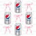 Preppy Coquette Bow Diet Pepsi PNG | Instant Digital Download - Etsy