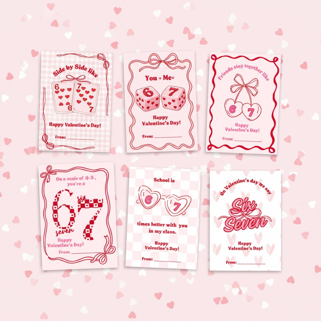 Classroom Valentines Printable | Trendy Valentines for Kids ...