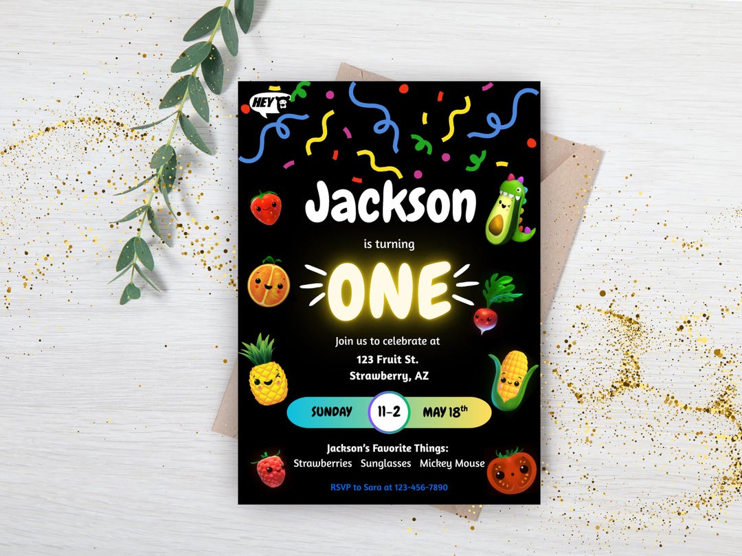 Hey Bear Sensory Birthday Invitation, Hey Bear Birthday Invite, Hey ...