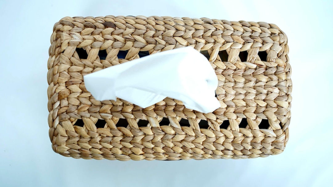 Stylish Water Hyacinth Tissue Box,elegant Funtional Storage . for ... Stylish Water Hyacinth Tissue Box,elegant Funtional Storage . for ...