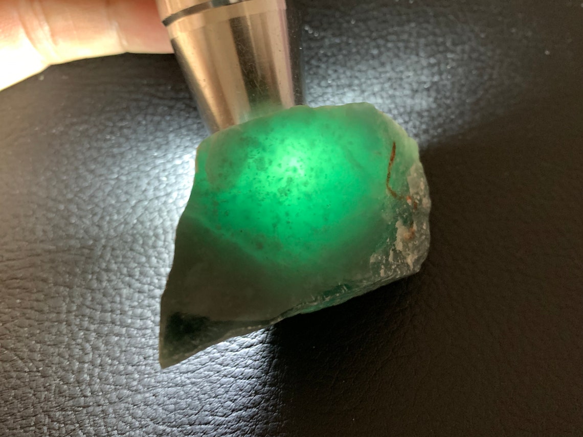 62g Guatemala Natural Green Jade Jadeite Rough Raw Stone Jewelry ...