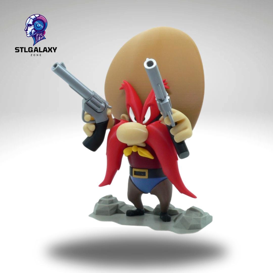 Yosemite Sam 3D Model STL File – Digital Download - Etsy
