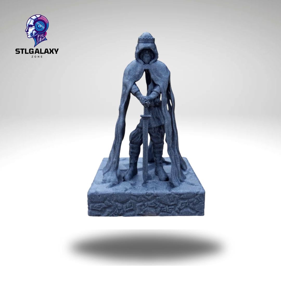 King Arthur - the Once and Future King 3D Printable Statue STL File - Etsy