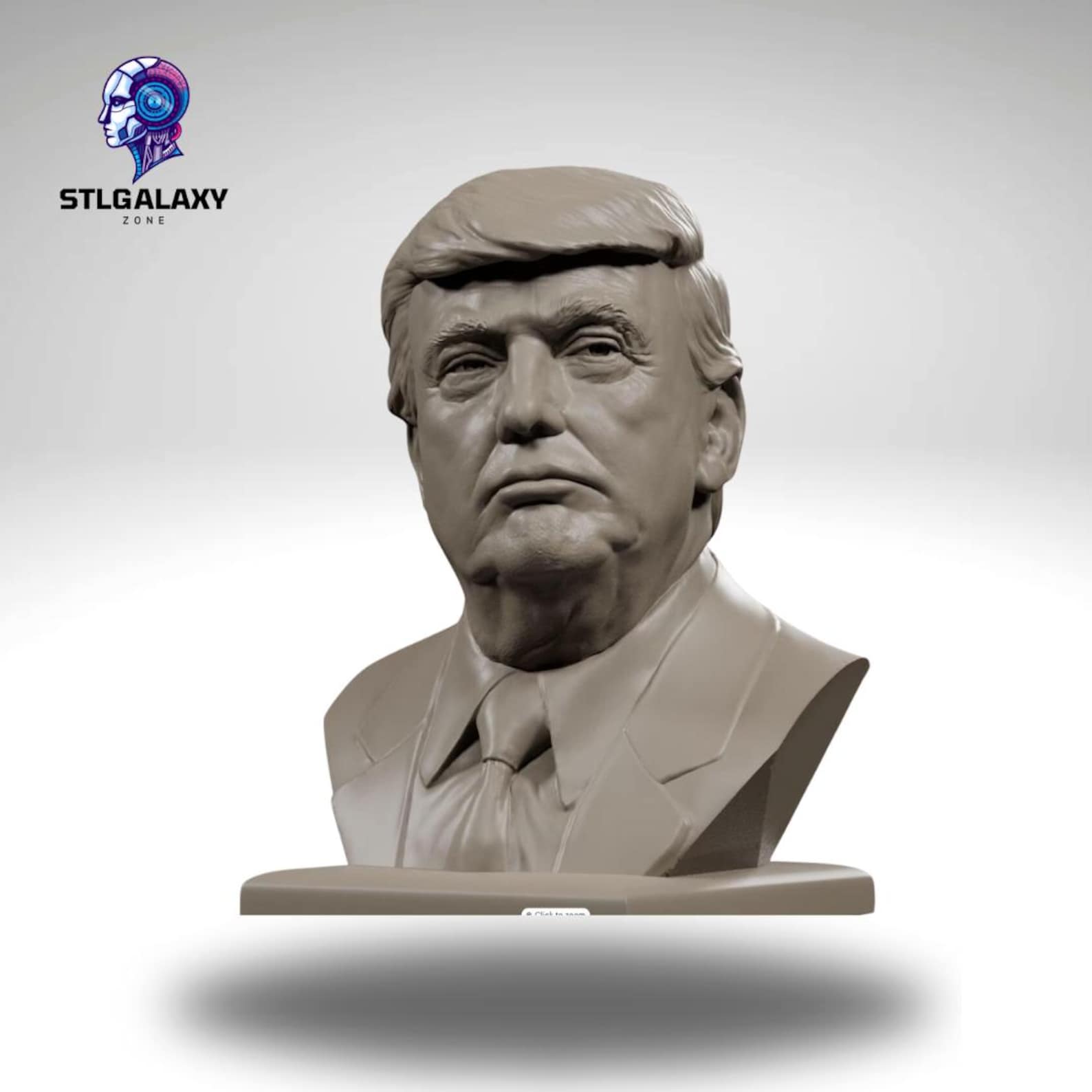 Donald Trump Bust 3D Print STL File - Etsy