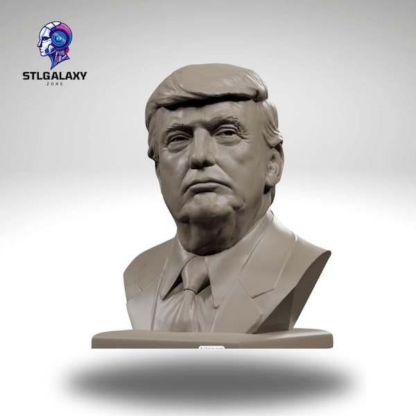 Trump 3d Print Files - Etsy