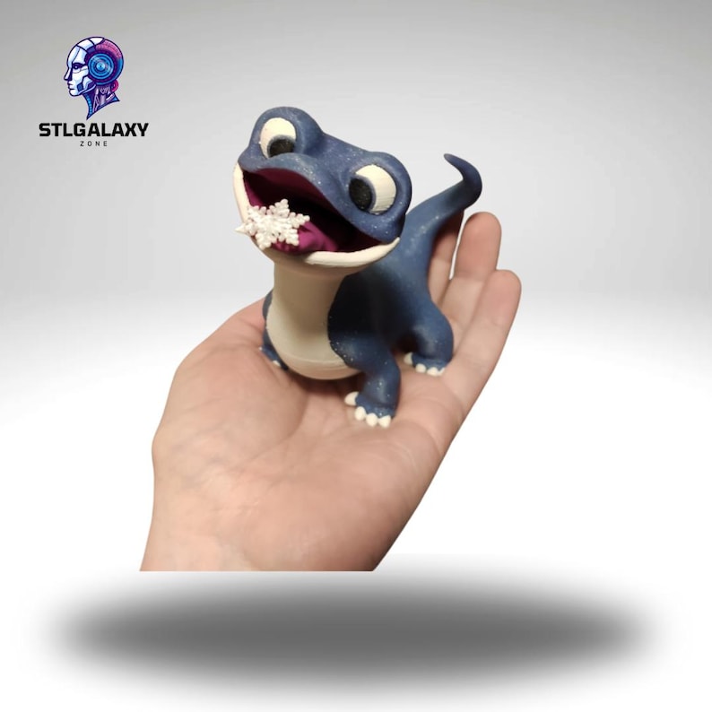 Bruni the Fire Spirit 3D Model – Frozen-inspired STL File for Single or ...