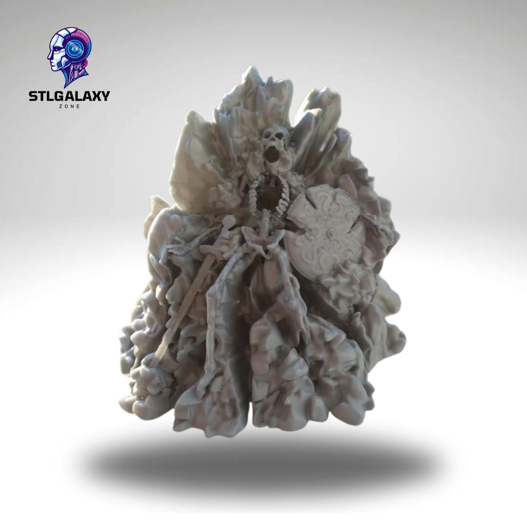 The Fallen Warrior - 3D Printable Pen Holder and Desktop Decor STL File ...