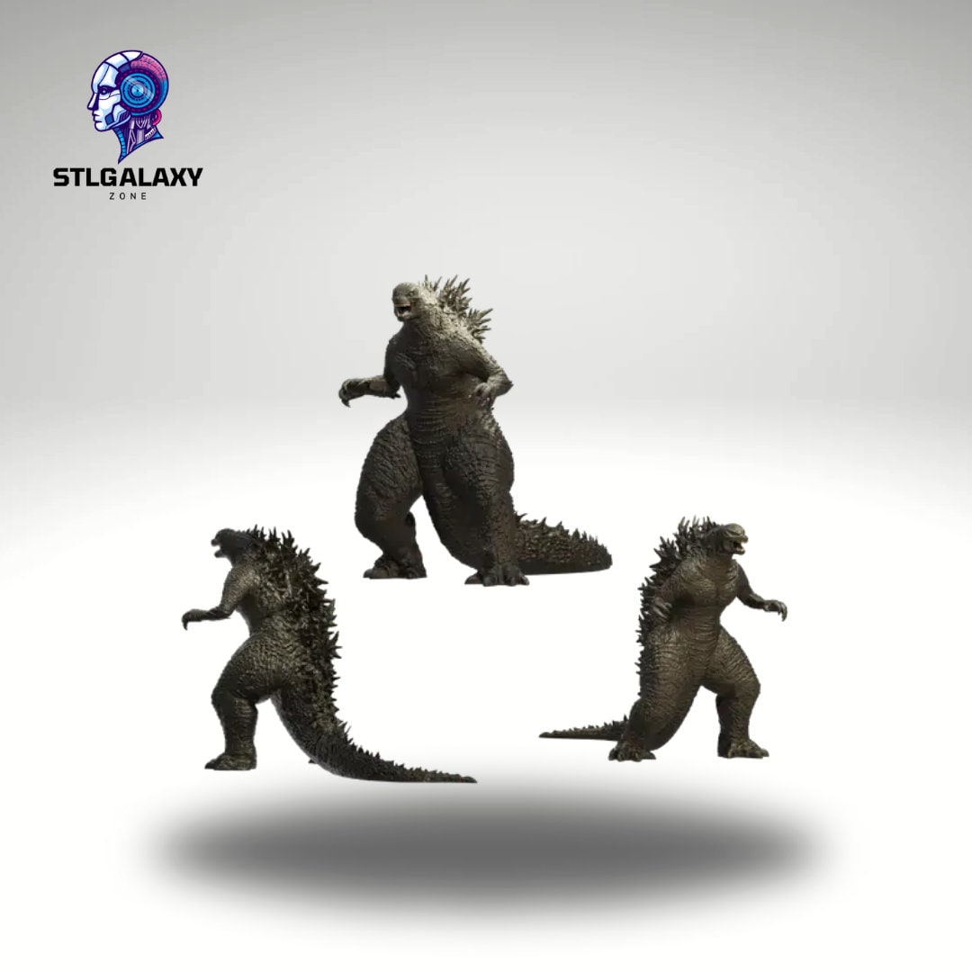Godzilla Bust – Iconic Monster Display | 3D Print STL File - Etsy