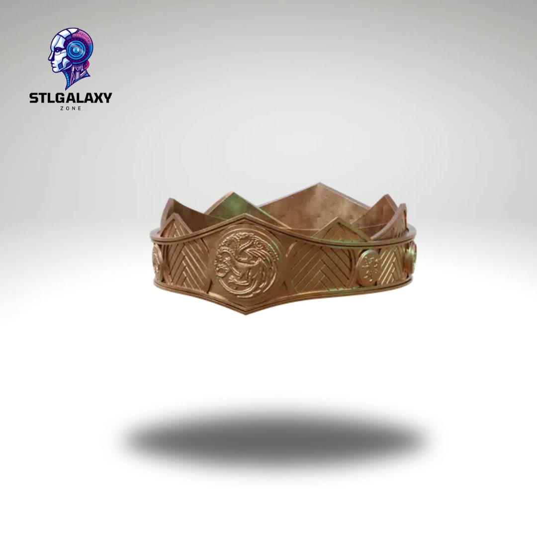 Rhaenyra Targaryen Crown – Game of Thrones | 3D Print STL File - Etsy