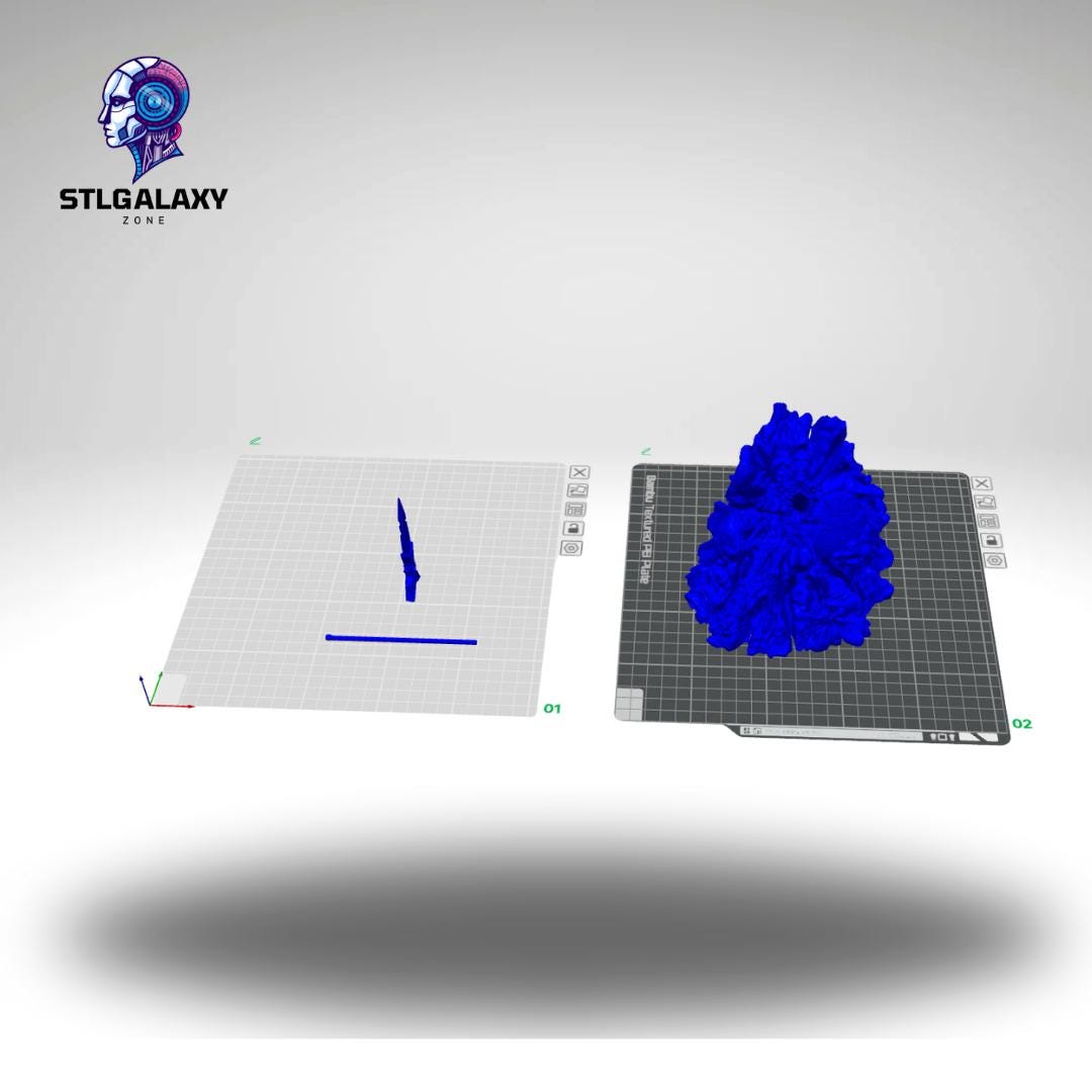 The Fallen Warrior - 3D Printable Pen Holder and Desktop Decor STL File ...