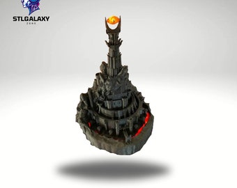 Dark Lord Sauron Bust STL File for 3D Printers High Quality, Detailed ...