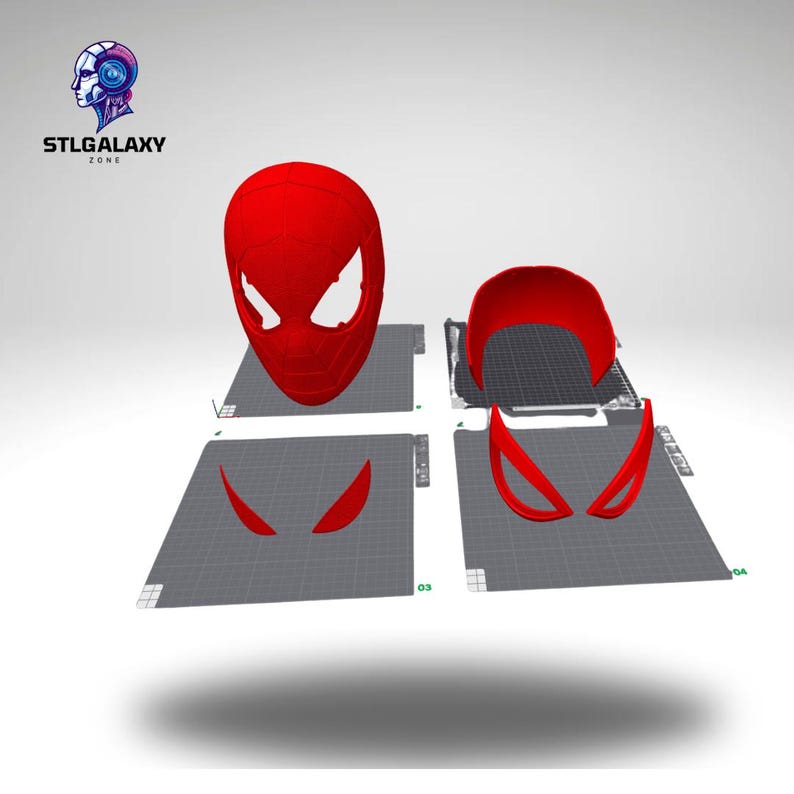 Spider-man 3D Printable Mask STL File - Etsy