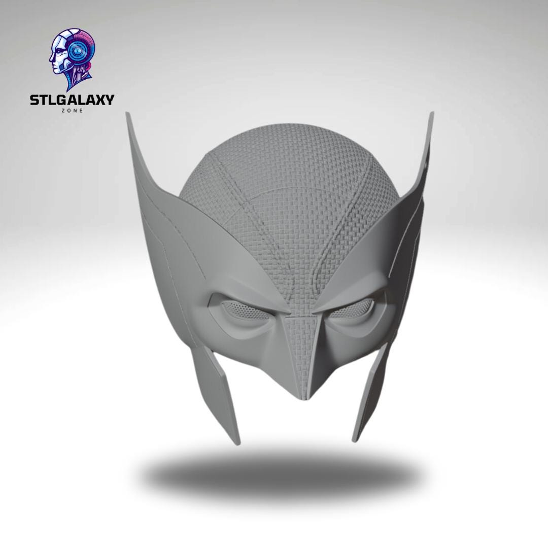 Wolverine Helmet STL File - 3D Printable Cosplay Accessory - Etsy