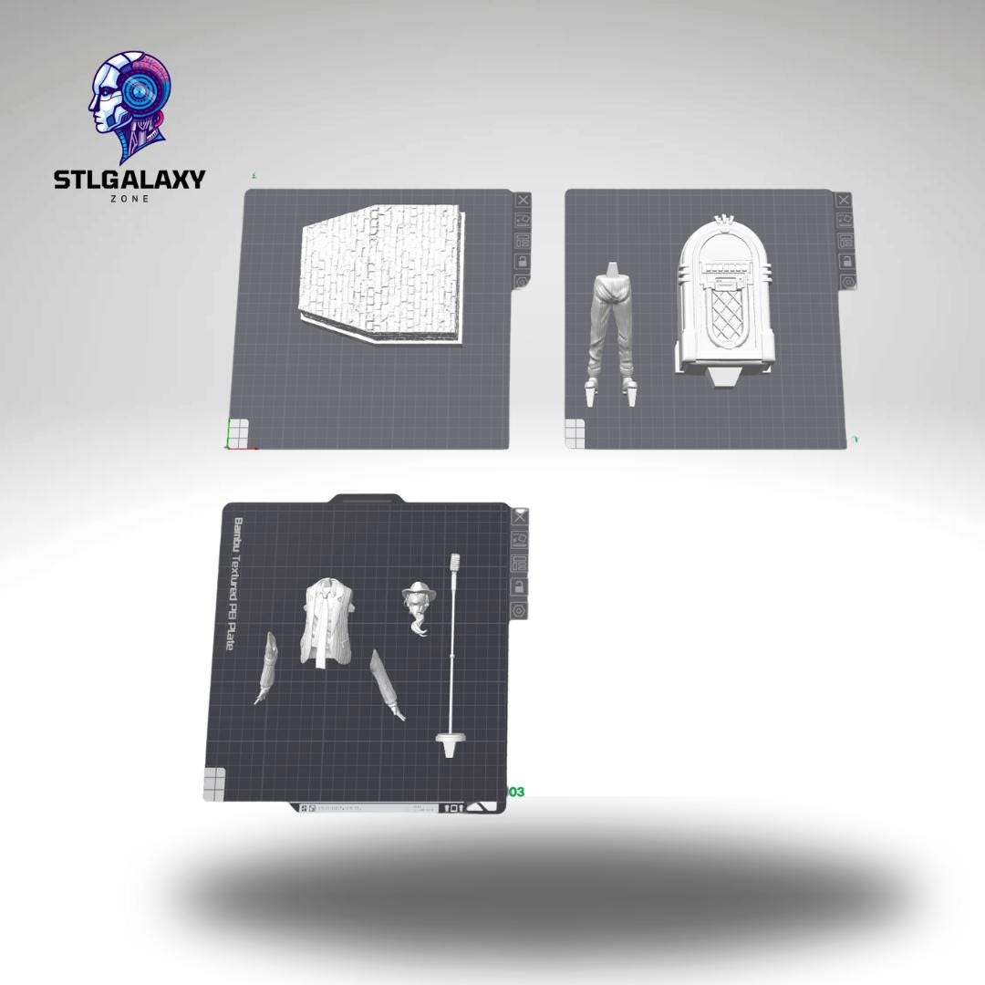 Michael Jackson Lean Pose 3D Model STL – Moonwalk Legend Figure for 3D ...