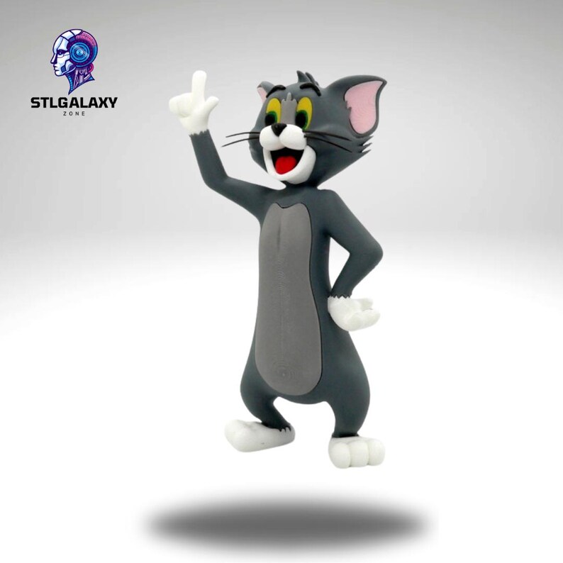 Tom and Jerry 3D Model STL File With Display Stand – High-quality ...