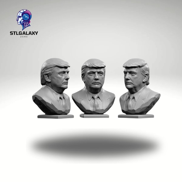 Trump 3d Print Files - Etsy