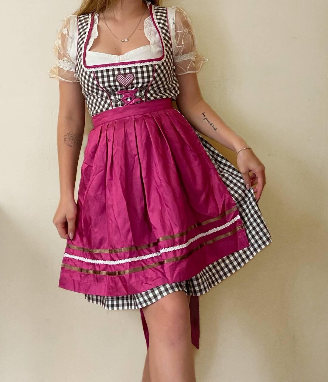 Vintage Stockerpoint Dirndl Dress - Etsy
