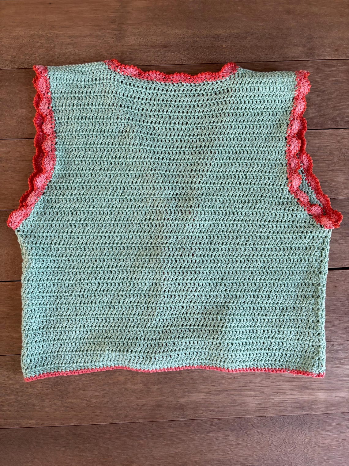 Crochet Vest With Bows Pattern (written) - Etsy