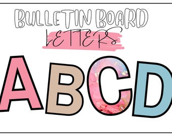 Chemistry Bulletin Board Letters - Etsy