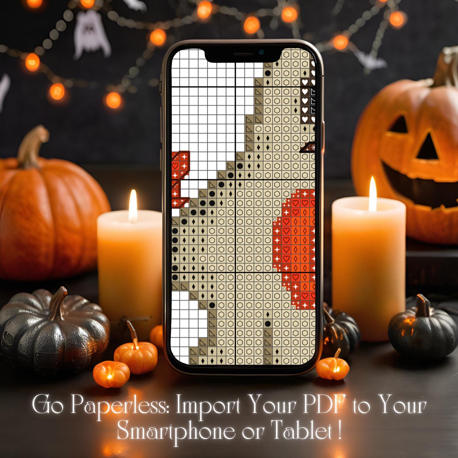 Mystic Cross Stitch Pattern - Seasonal Moons | Digital PDF Chart ...