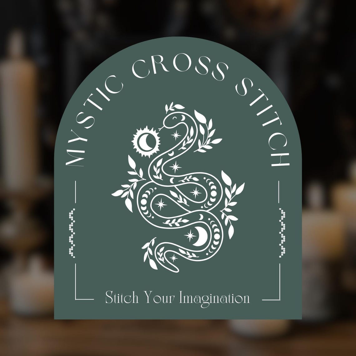 Mystic Cross Stitch Pattern - Seasonal Moons | Digital PDF Chart ...