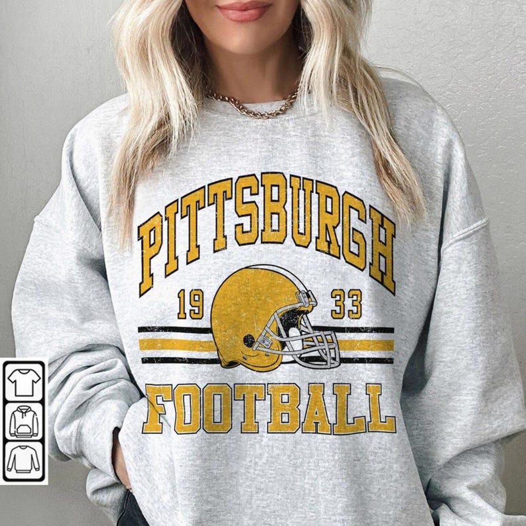 Pittsburgh Shirt Retro Style 90s Vintage Unisex Crewneck, Pittsburgh ...