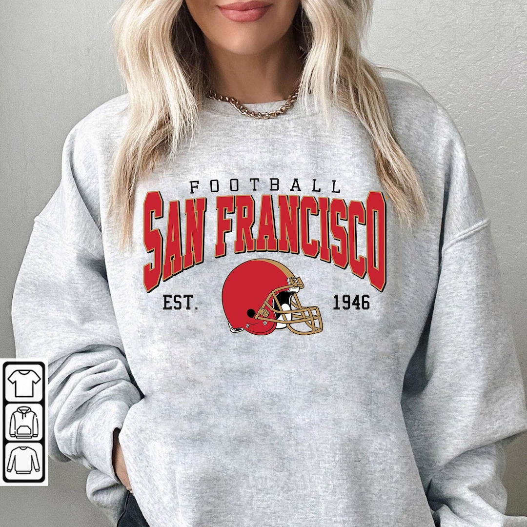 Vintage San Francisco Shirt, Game Day Apparel Football Fan Sport,san ...