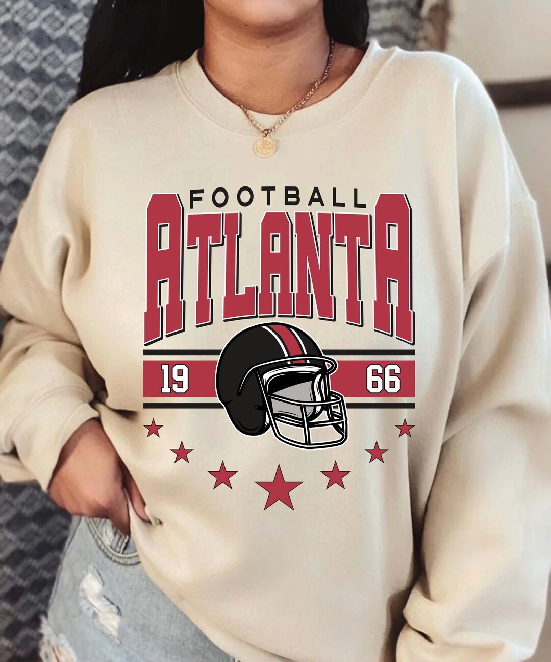 Retro Atlanta Football Shirt, Vintage Atlanta Football Shirt, Atlanta ...