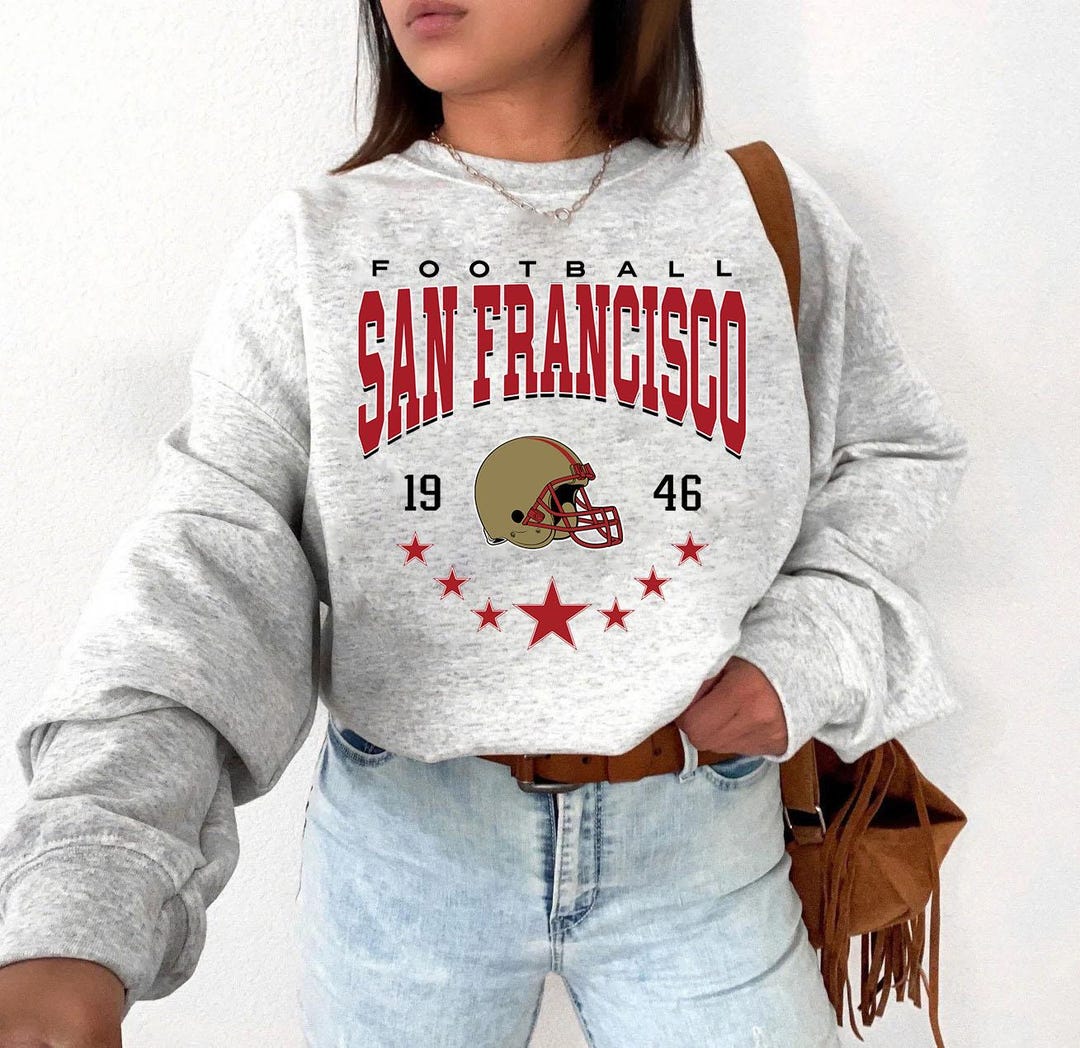 San Francisco Football Shirt, SF Football, Sunday Football Shirt , San ...