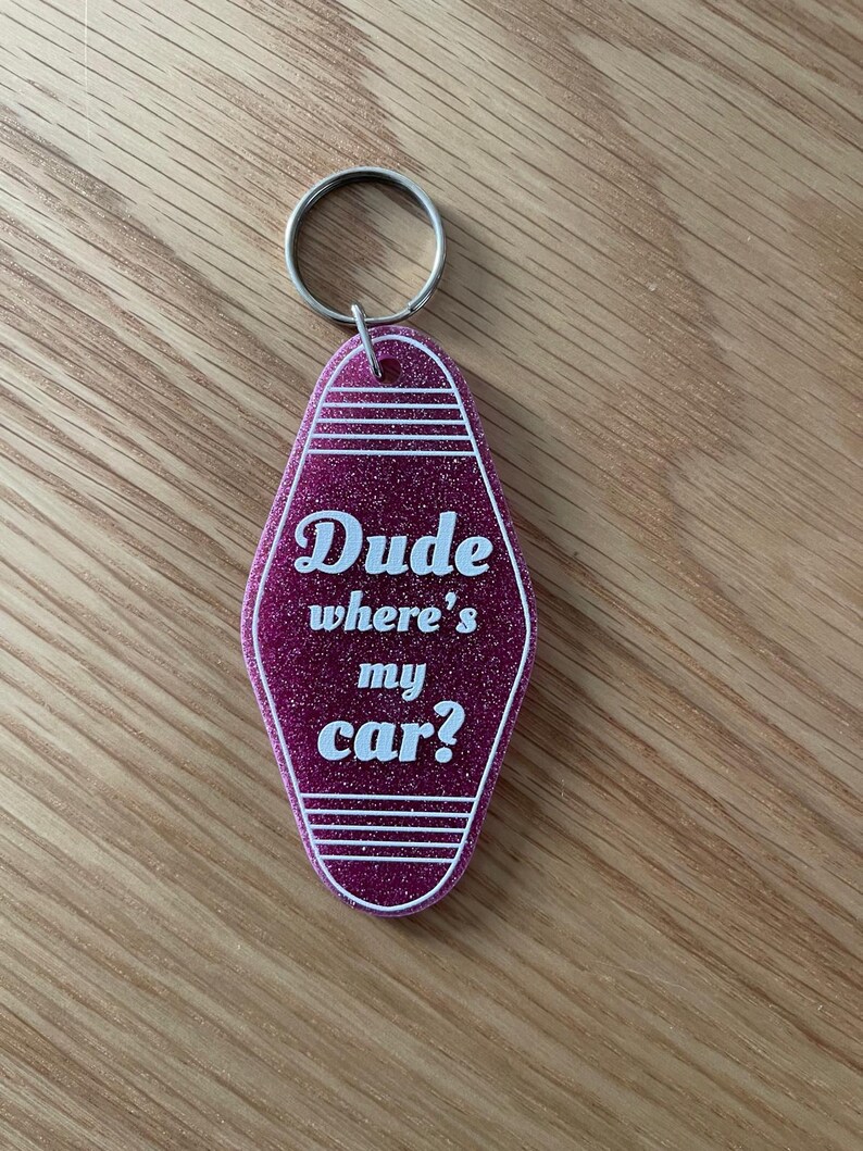 Motel Key Tag Motel Keychain - Etsy