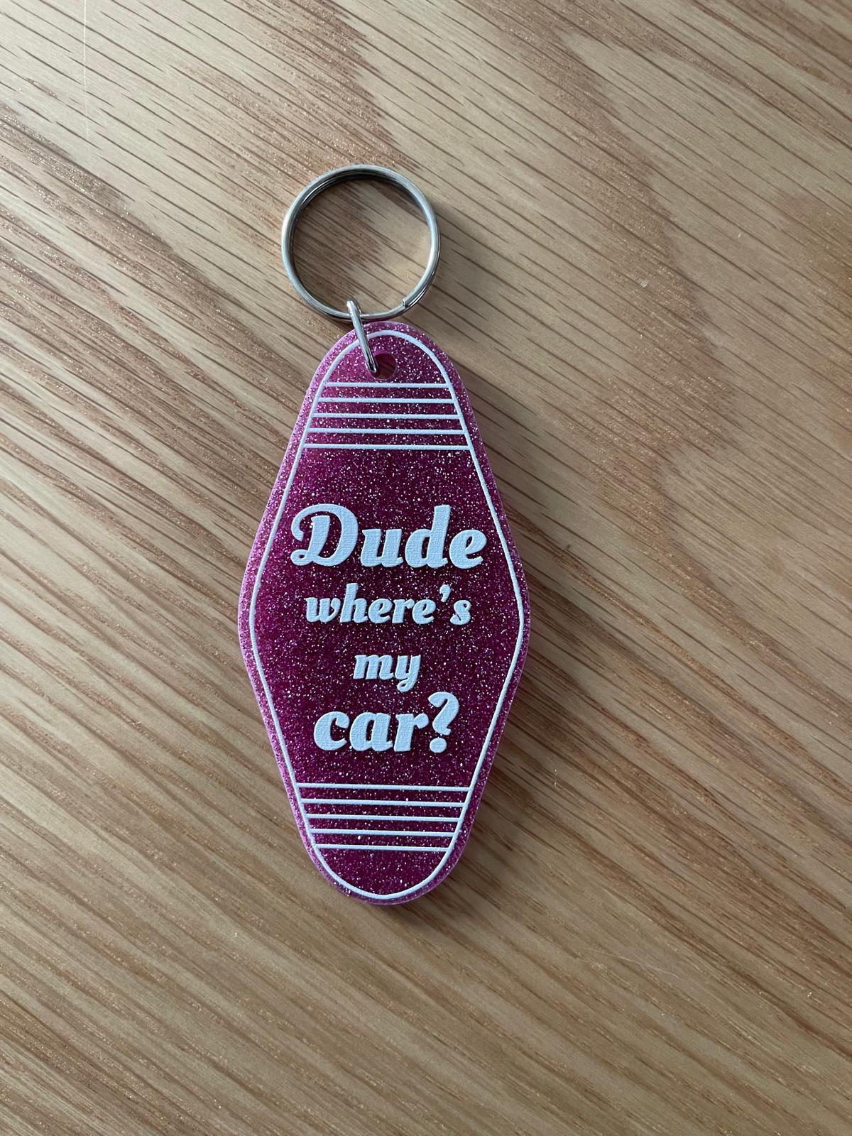 Motel Key Tag Motel Keychain - Etsy