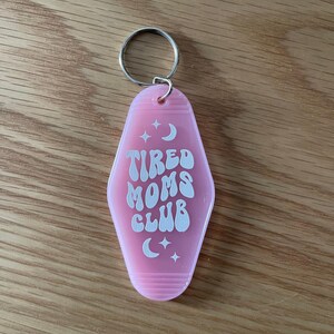 Motel Key Tag | Motel Keychain - Etsy